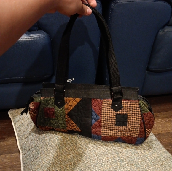 Donna Sharp | Bags | Donna Sharp Quilted Shoulder Handbag Purse Blue ...